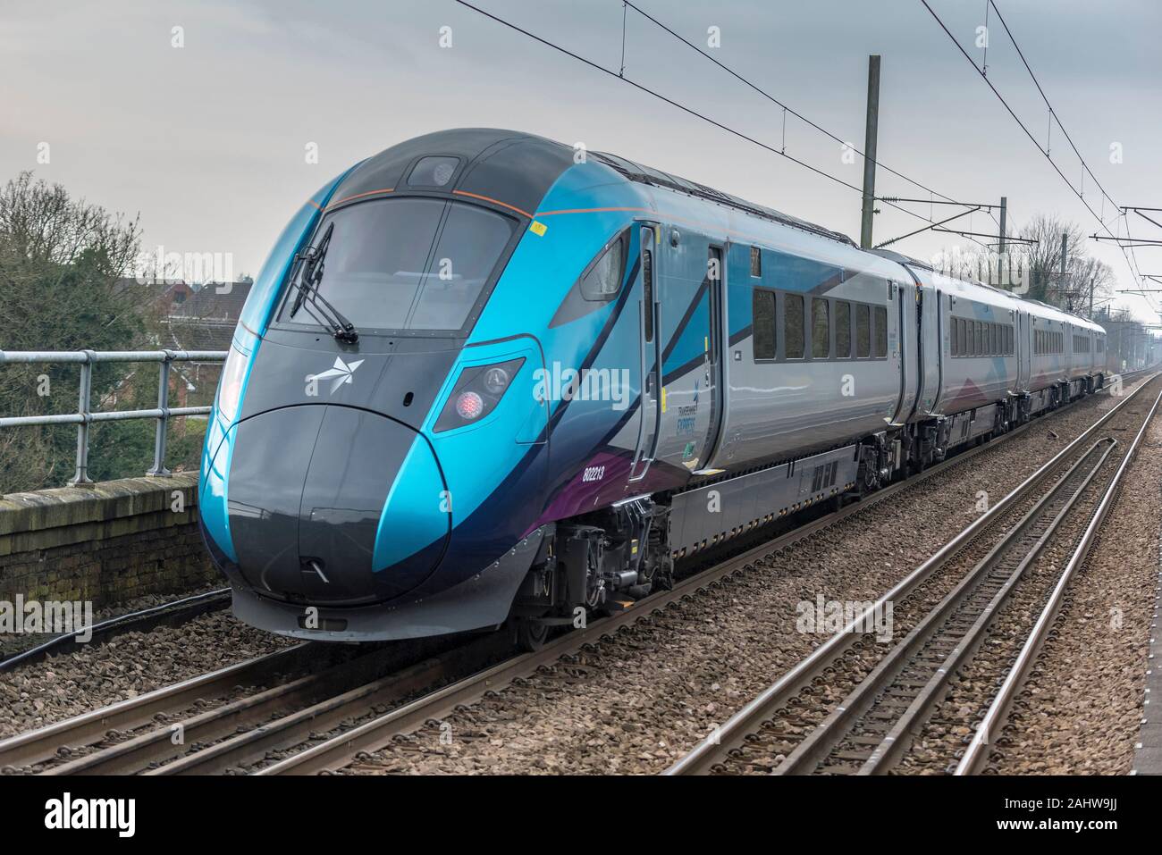 Trans Pennine express train. Hitachi Class 800 Azuma Stock Photo - Alamy