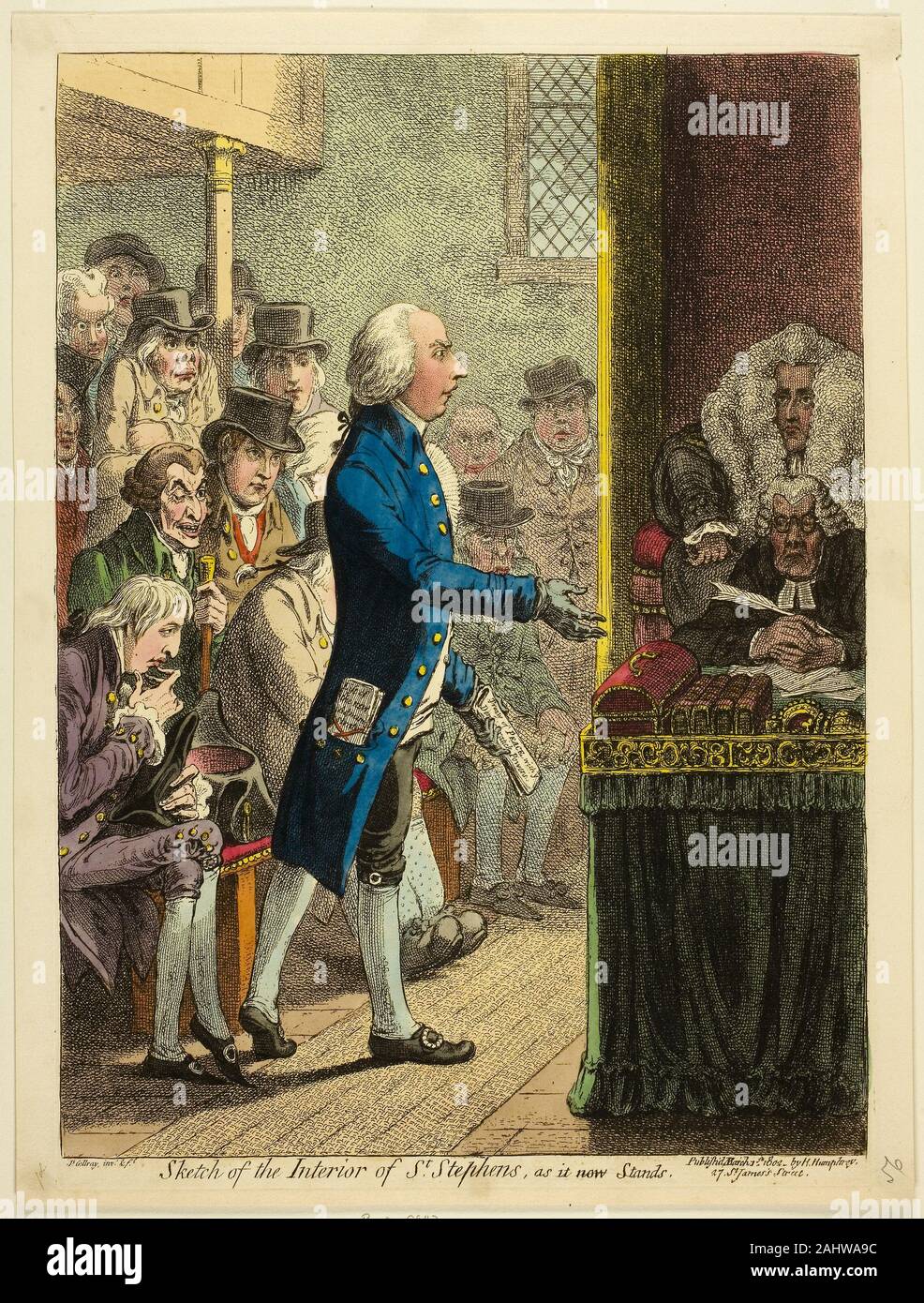 Interior of st james church hi-res stock photography and images - Alamy