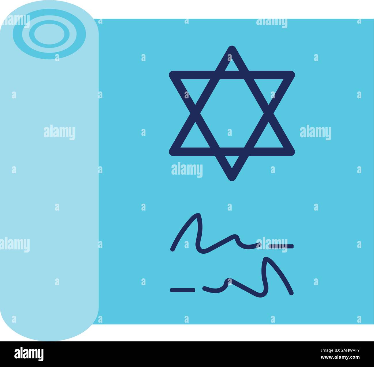 Jewish torah design, Hanukkah holiday celebration judaism religion ...