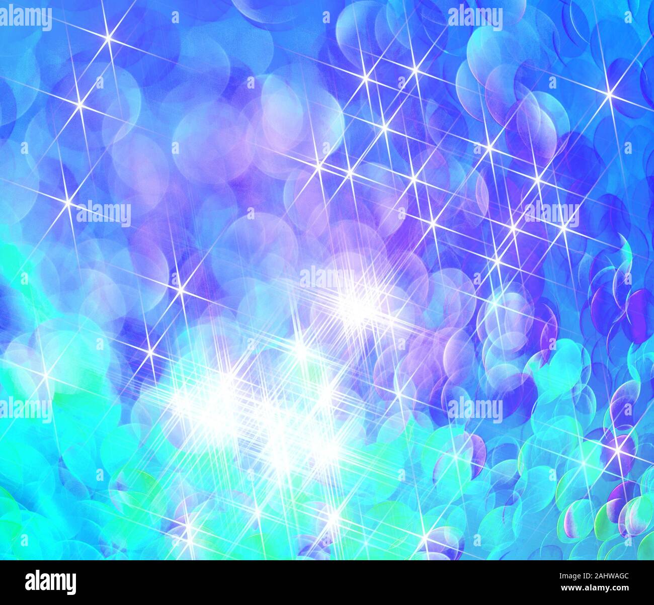 Blue background with glow Stock Photo - Alamy