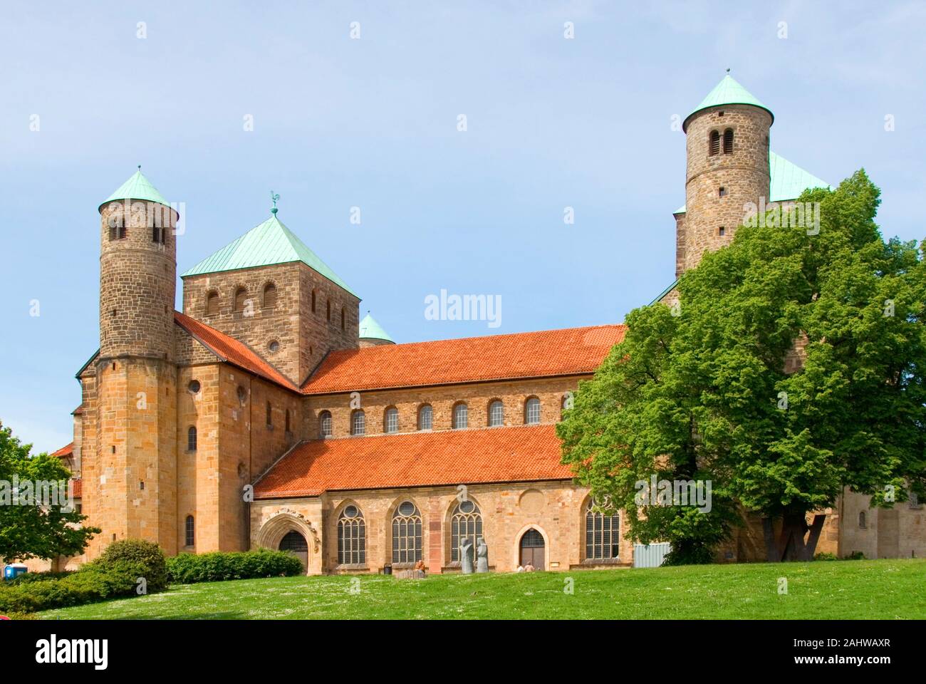 Deutschland, Niedersachsen, Hildesheim, Kirche, St. Michael ...
