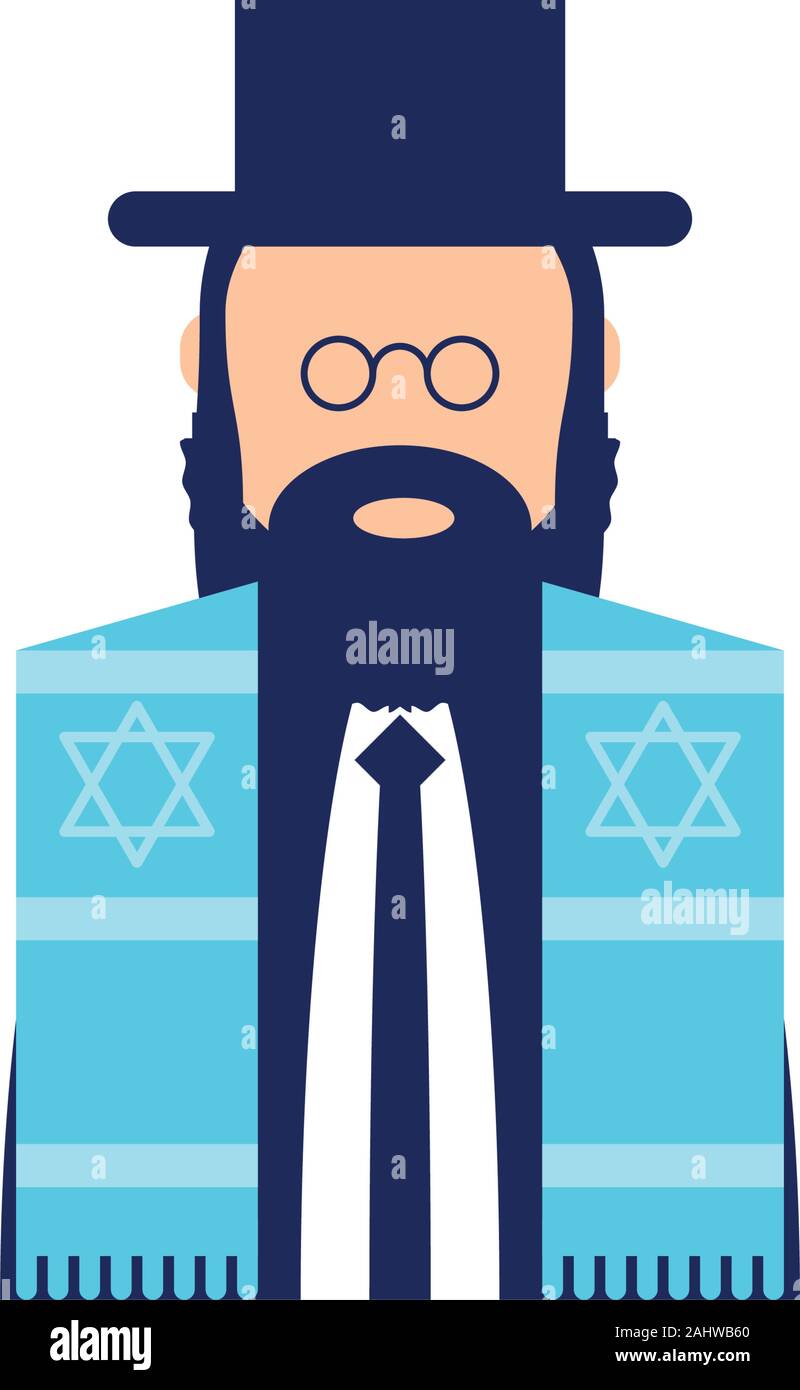 Jewish man design, Hanukkah holiday celebration judaism religion ...