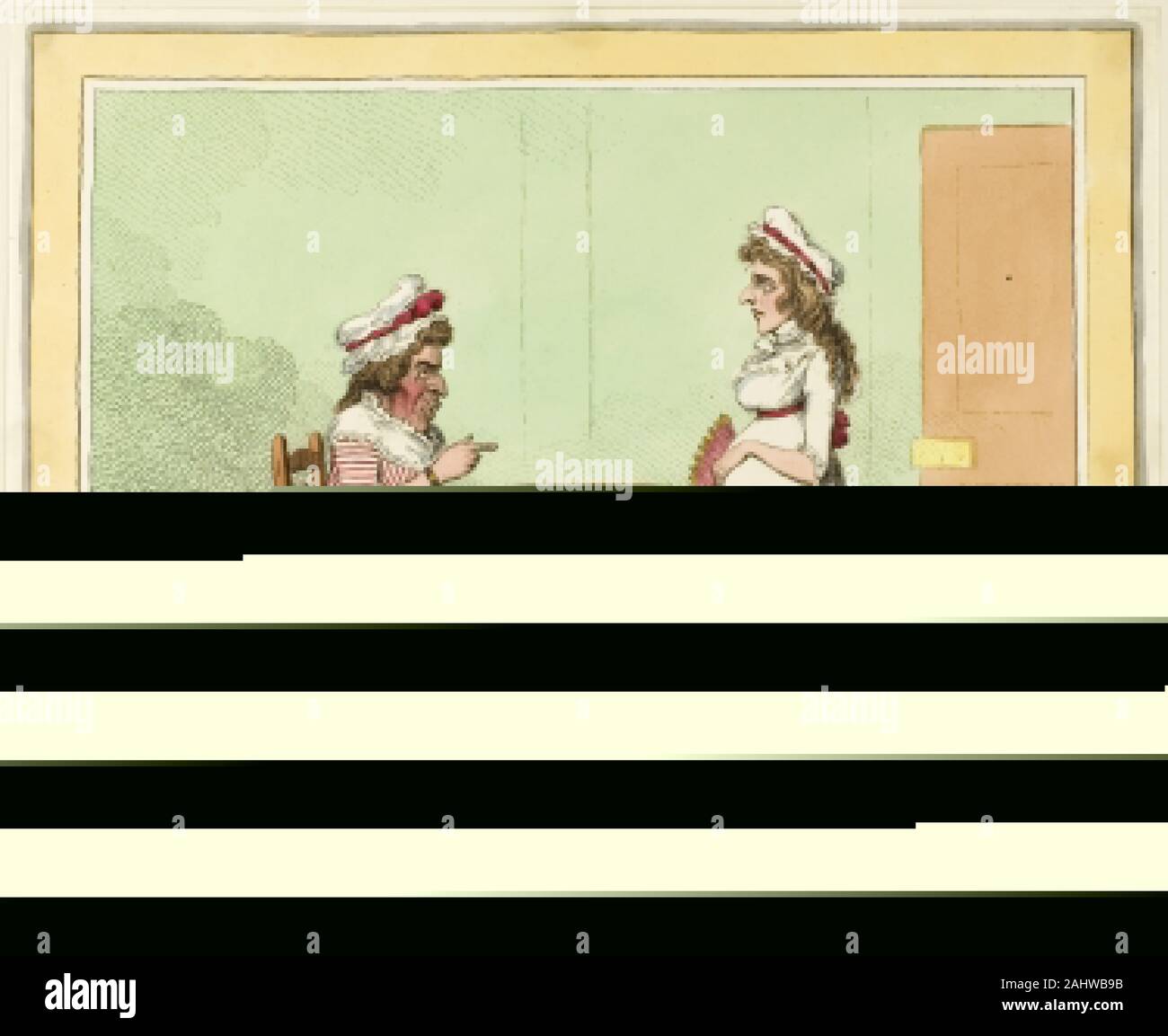 James Gillray. Miss, I have a Monstrous Crow to pluck with you!!. 1794 ...