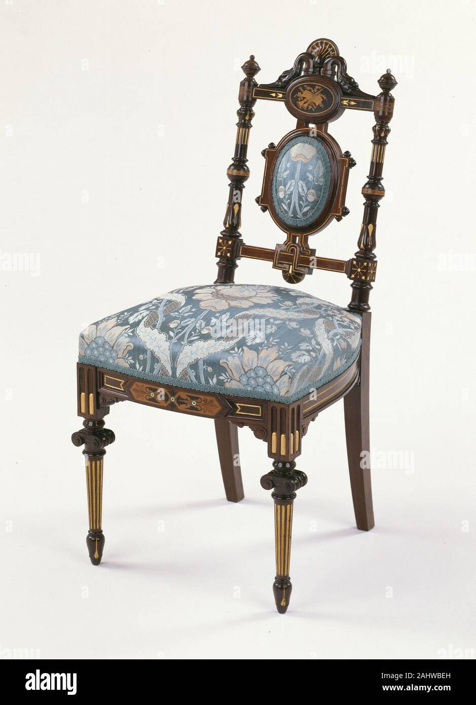 Herter Brothers. Side Chair. 1869–1870. New York City. Rosewood with ...