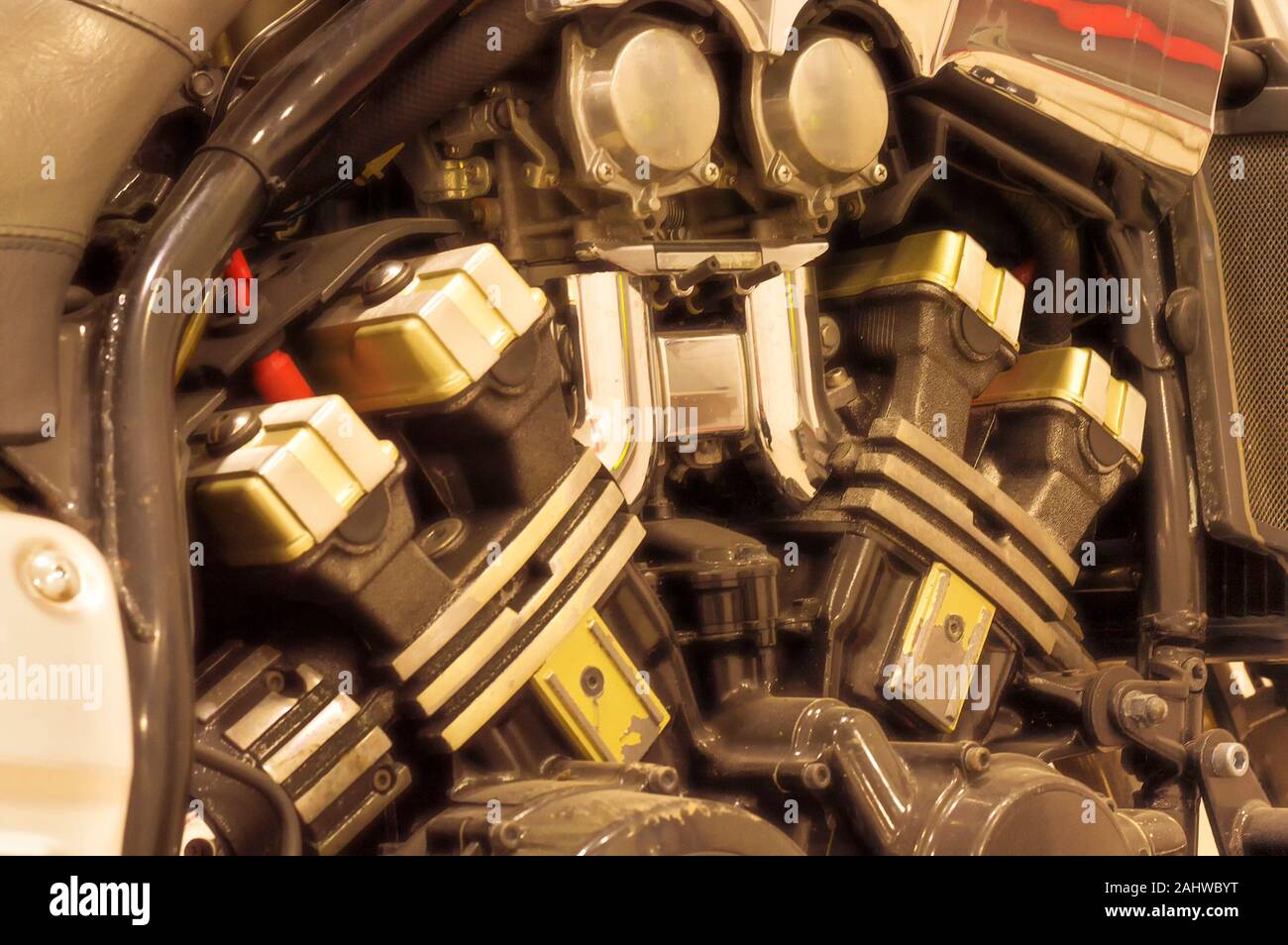 Two cylinder engine hi-res stock photography and images - Alamy