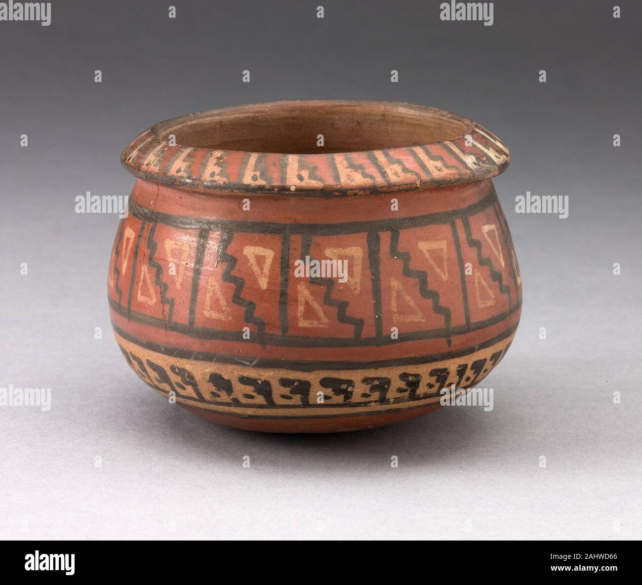 Inca. Miniature Bowl with Geometric Textile-Like Pattern. 1450–1532 ...