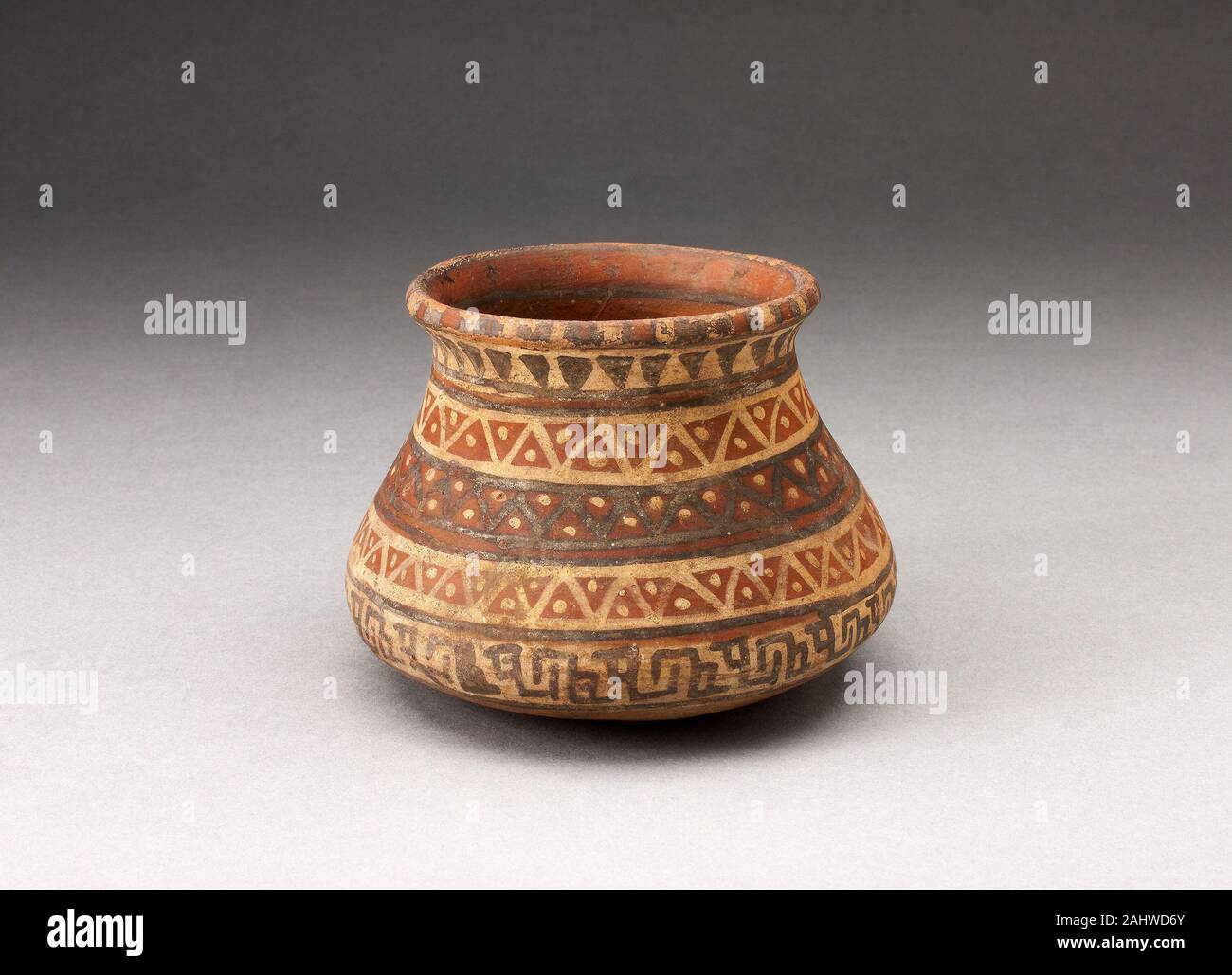 Inca. Miniature Jar with Rows of Geometric Motifs. 1450–1532. Peru ...