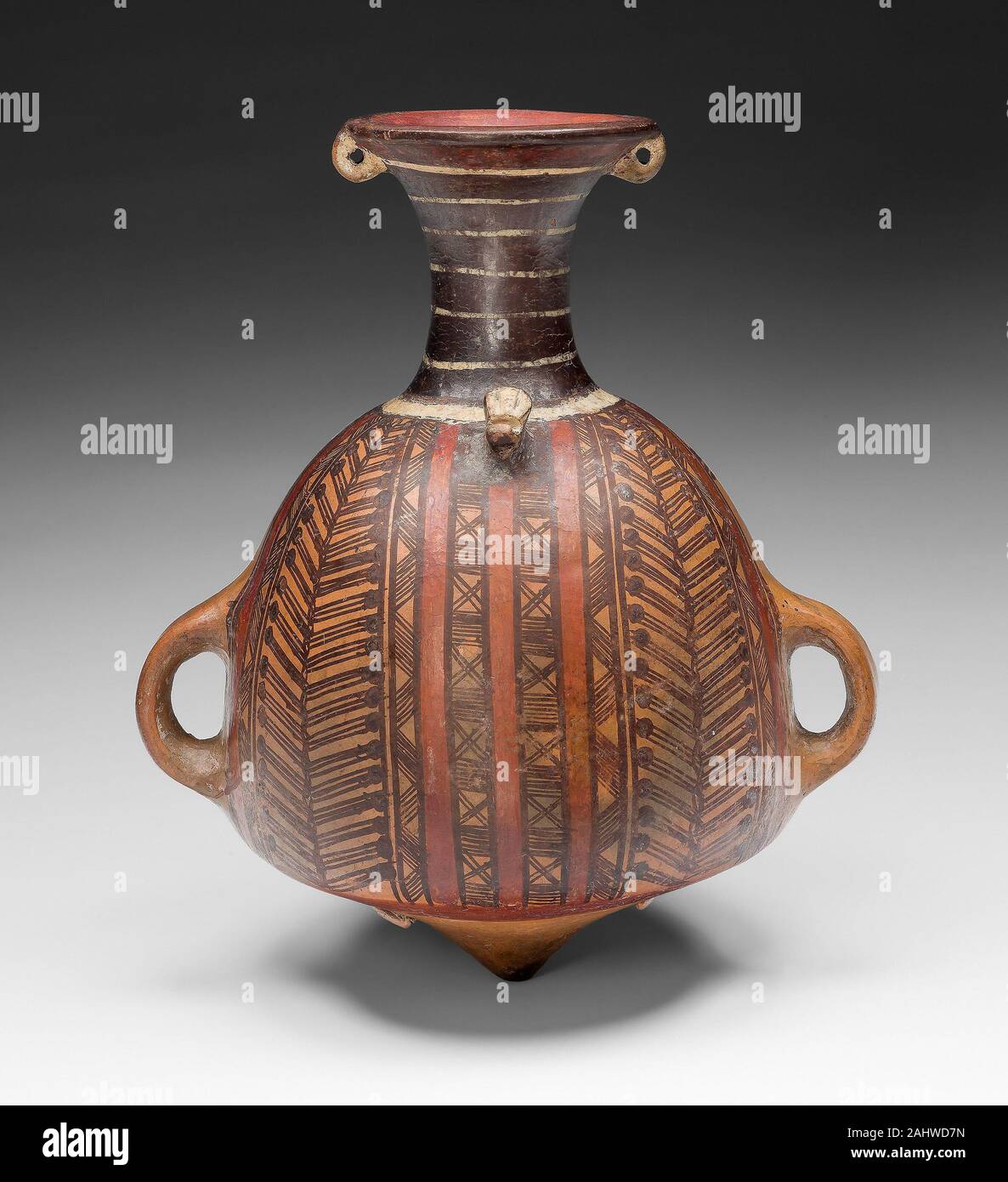 Inca. Ceremonial Vessel (Aryballos). 1450–1532. Peru, southern. Ceramic ...