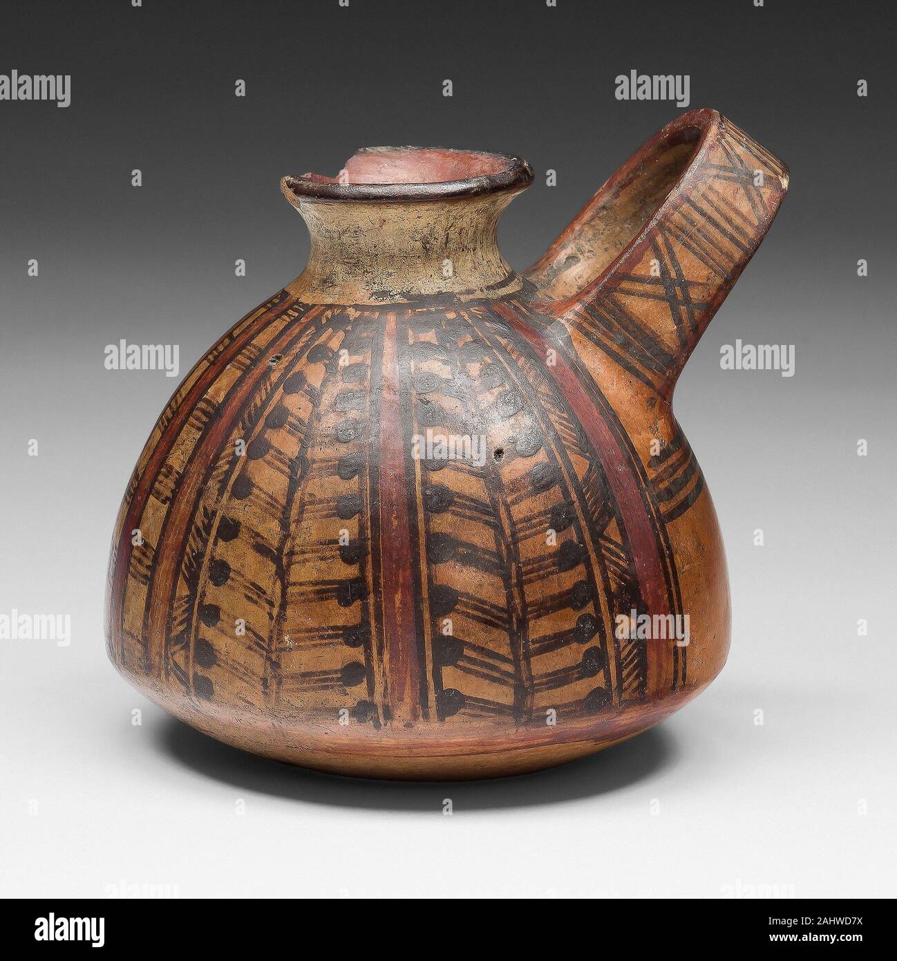 Inca. Miniature Vessel. 1450–1532. Peru, southern. Ceramic and pigment ...