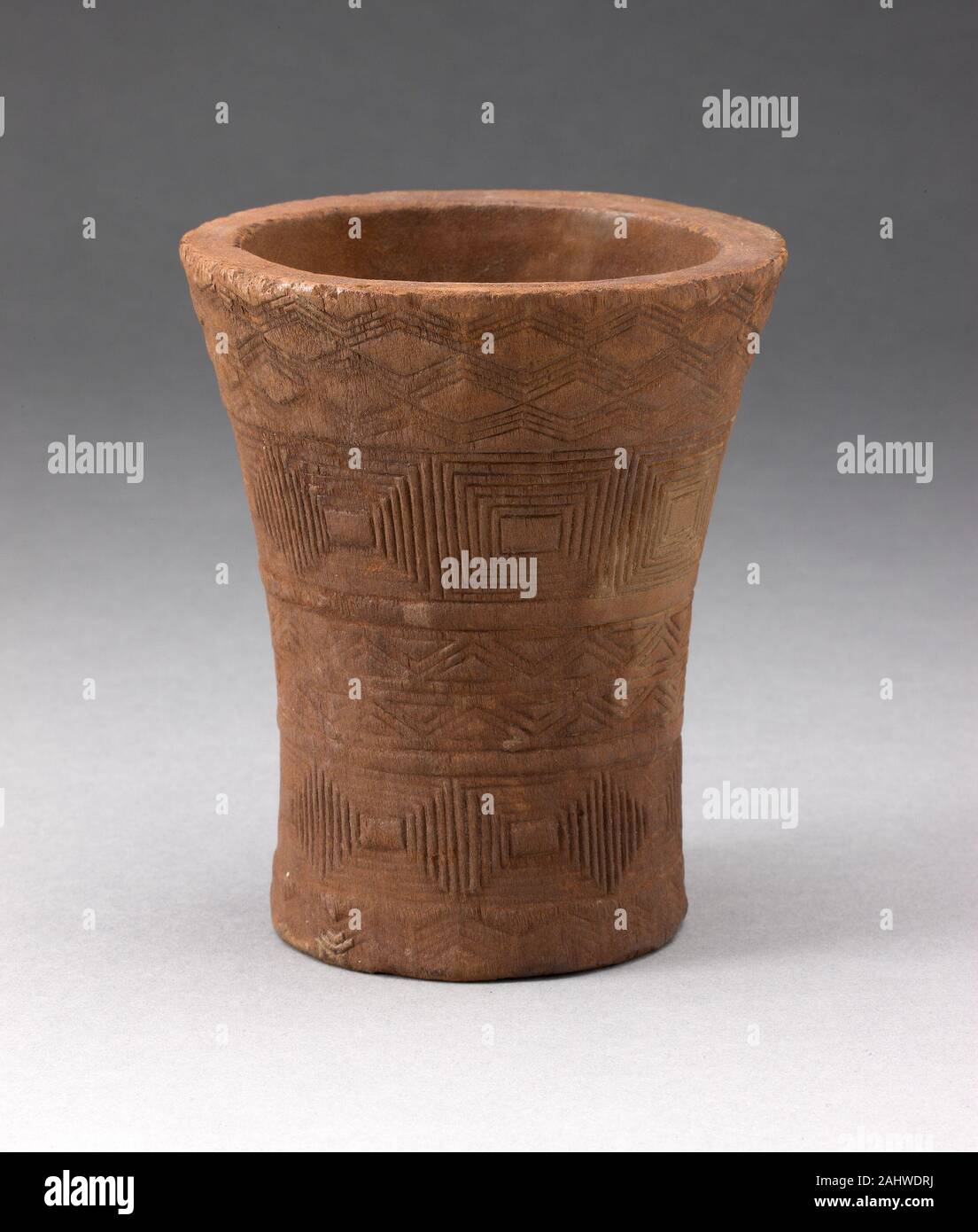 Inca. Drinking Vessel (Kero). 1450–1532. Peru, southern. Wood and ...