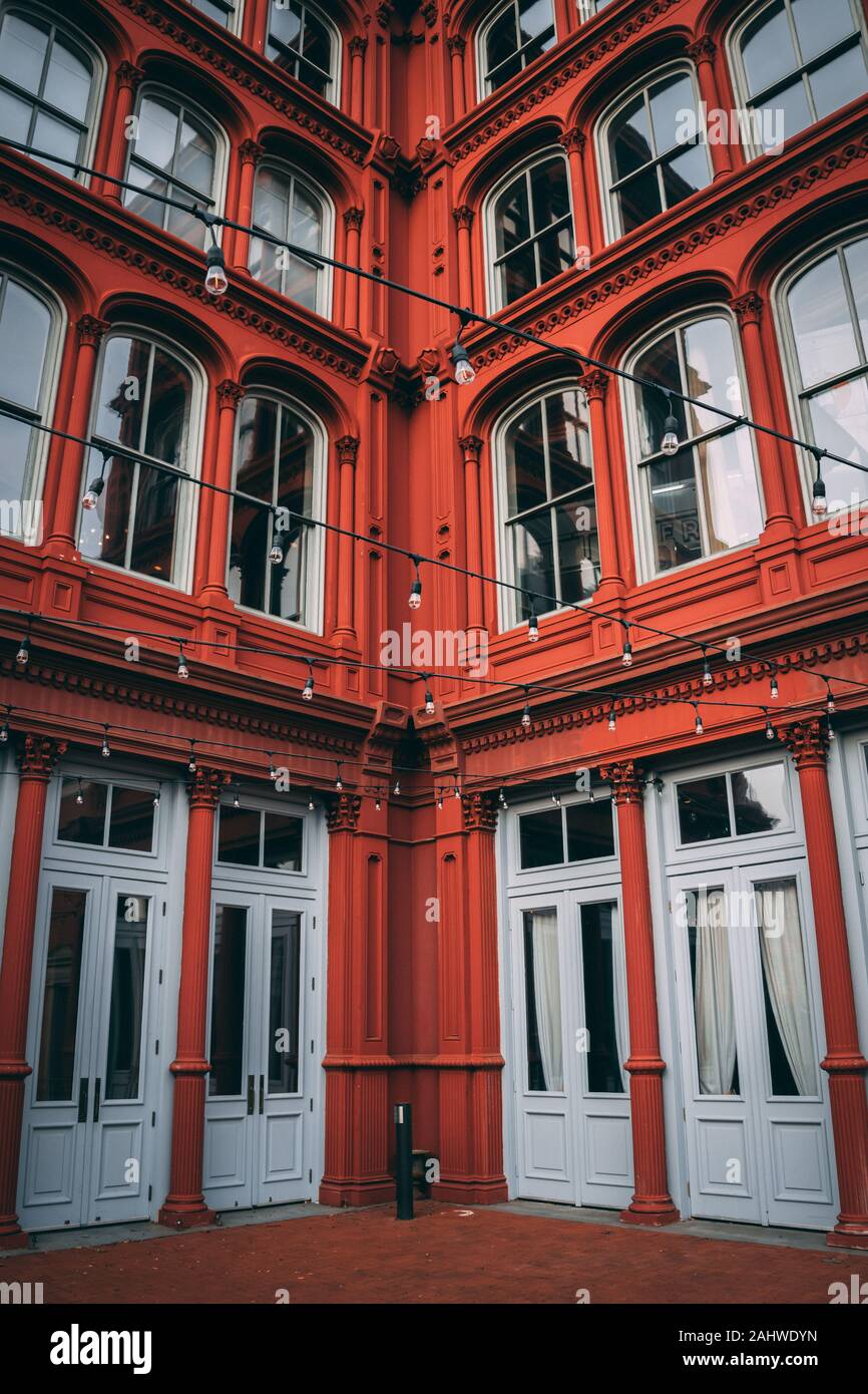 Exterior of the 1840's Ballroom in Baltimore, Maryland Stock Photo - Alamy