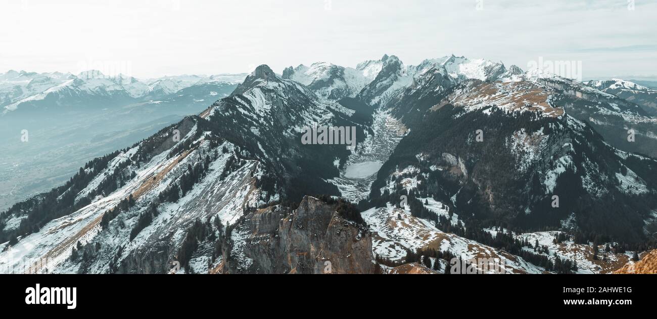 Alpstein mountain view in hi-res stock photography and images - Alamy