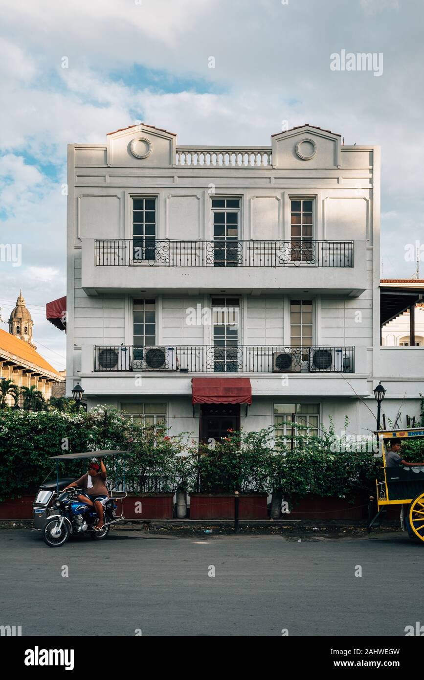 Historic architecture in Intramuros, Manila, The Philippines Stock ...