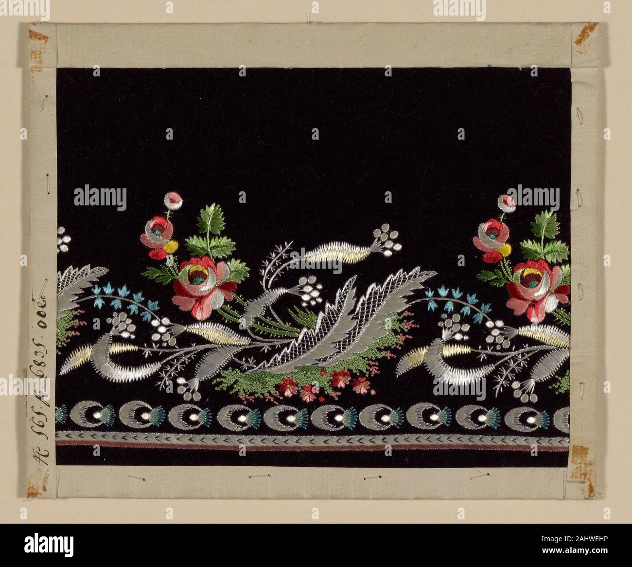 Salesman's Sample. 1780–1790. France. Wool, fulled plain weave ...