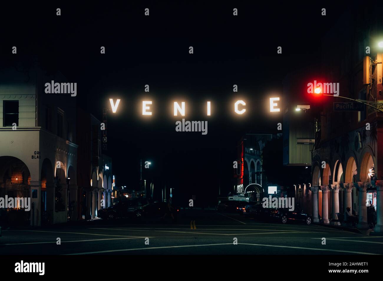 The venice sign hi-res stock photography and images - Alamy