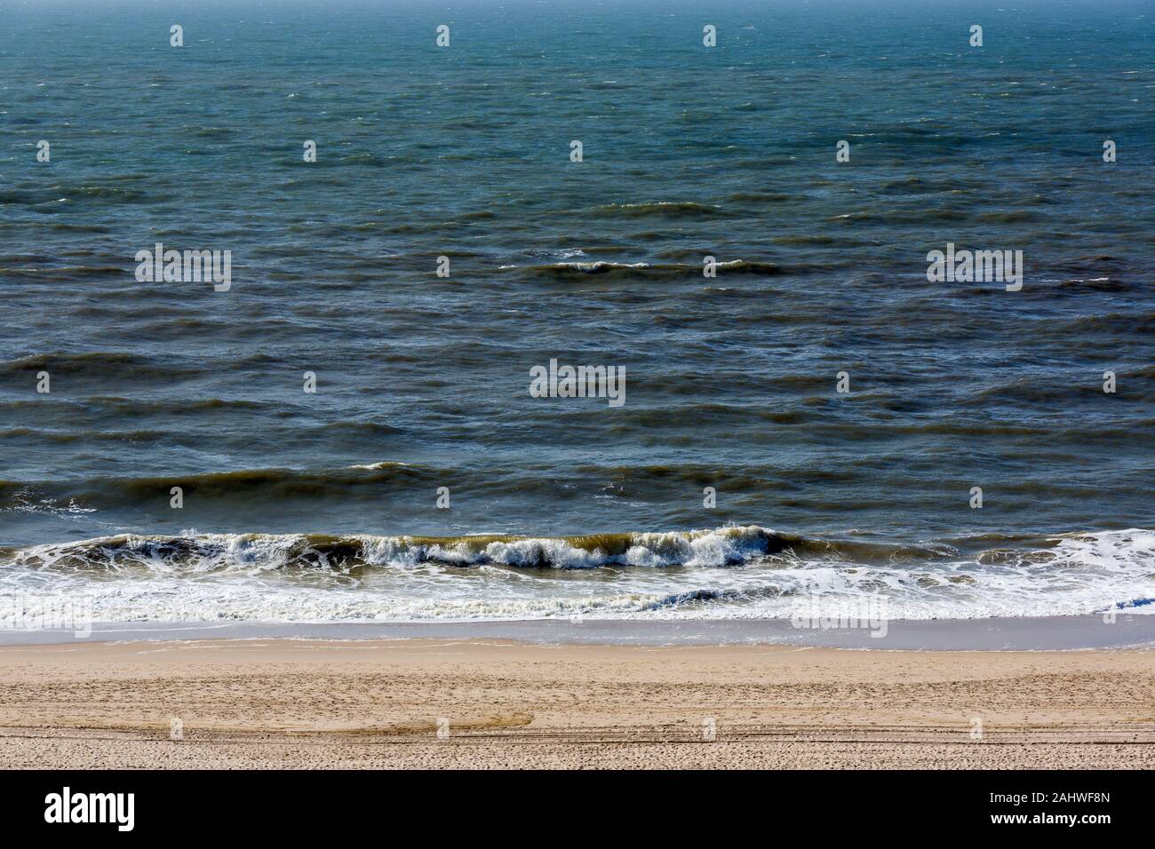 Strand; Meer; Dünung, Wenningstedt; Sylt, Schleswig-Holstein, Germany ...