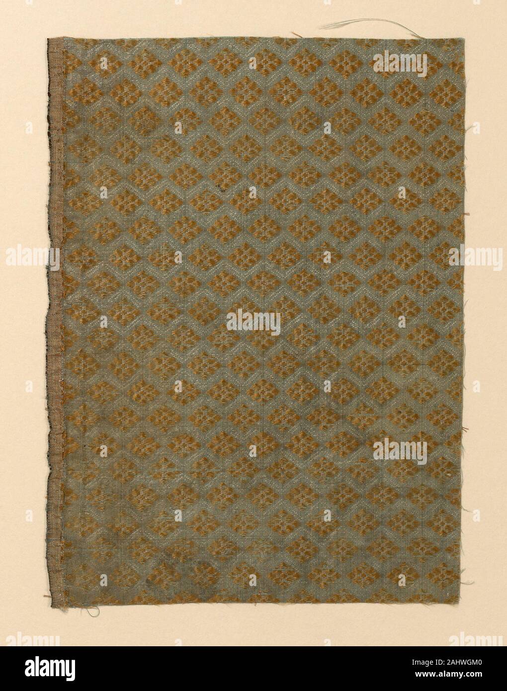 Fragment. 1640–1660. Italy. Silk, plain compound cloth Stock Photo - Alamy