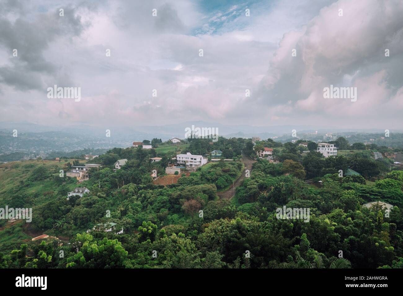View from Cloud 9 360 View, in Antipolo, Rizal, Philippines Stock Photo ...