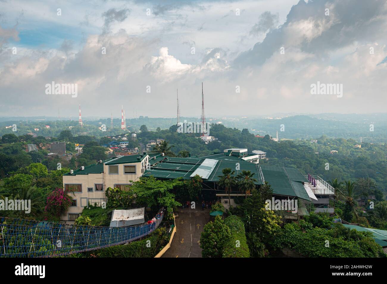 View from Cloud 9 360 View, in Antipolo, Rizal, Philippines Stock Photo ...