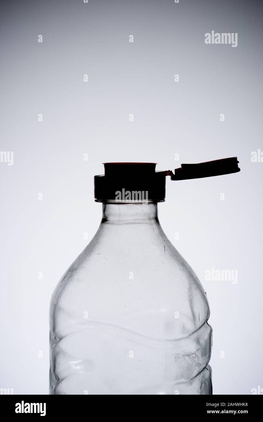Water bottle and white background Stock Photo - Alamy