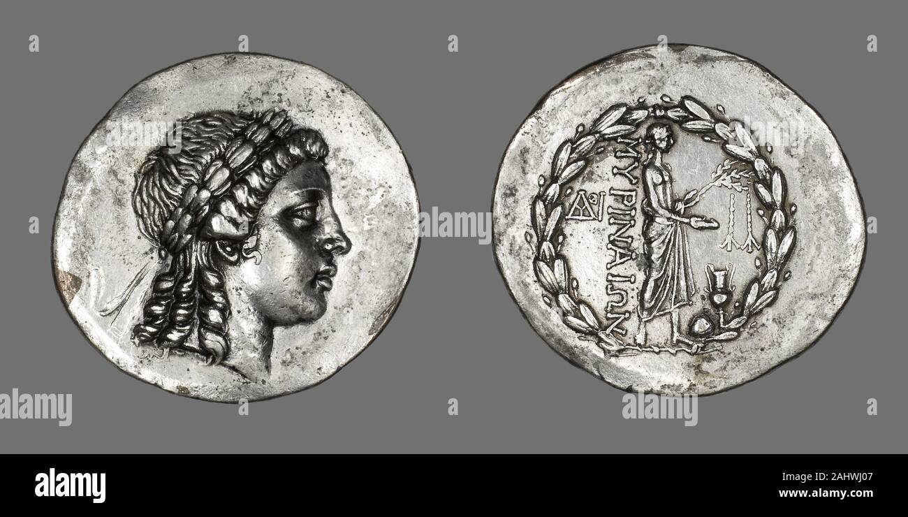 Laureate head of apollo coin hi-res stock photography and images - Alamy