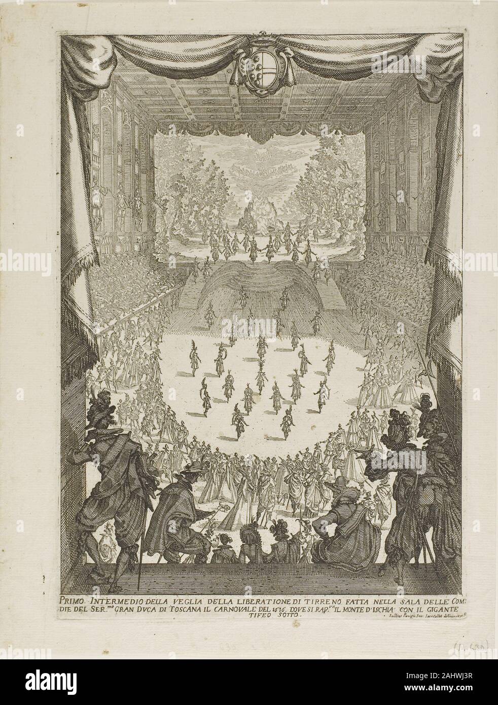 Jacques Callot. First Intermezzo of the Veglia of the“Liberation of ...