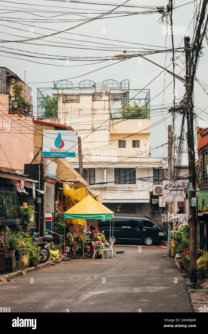 Street scene in Antipolo, The Philippines Stock Photo - Alamy