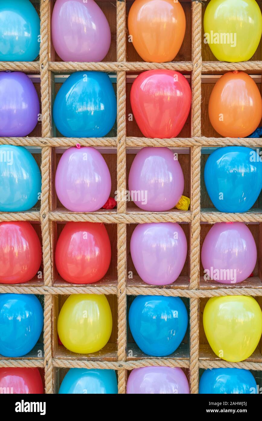 Real Balloons Background