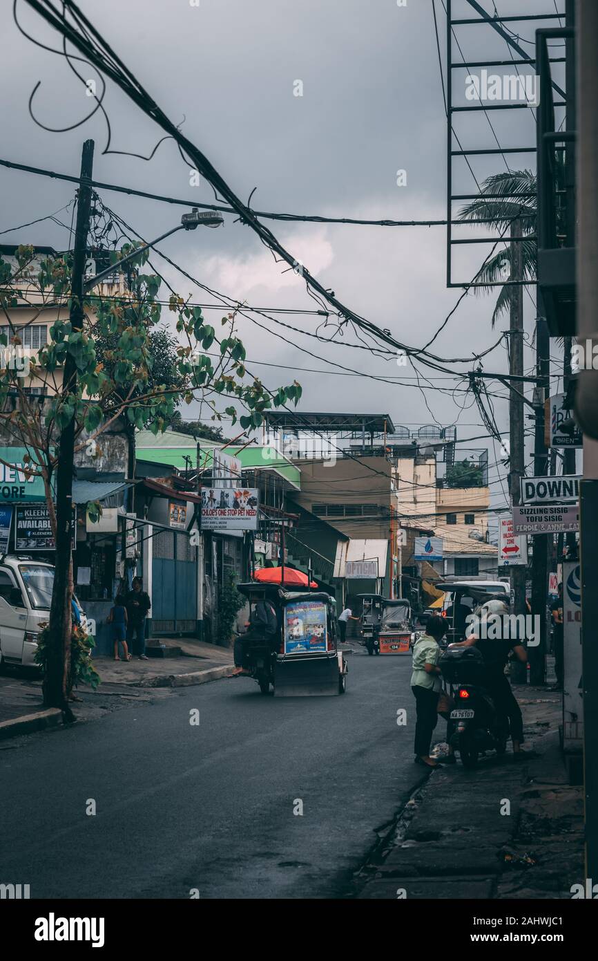 Street scene in Antipolo, The Philippines Stock Photo - Alamy