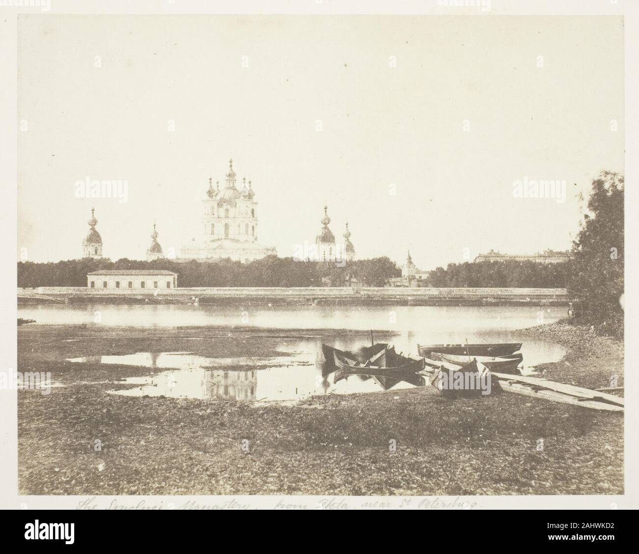 Roger Fenton. The Smolnoi Monastery. 1851–1852. England. Salted paper ...
