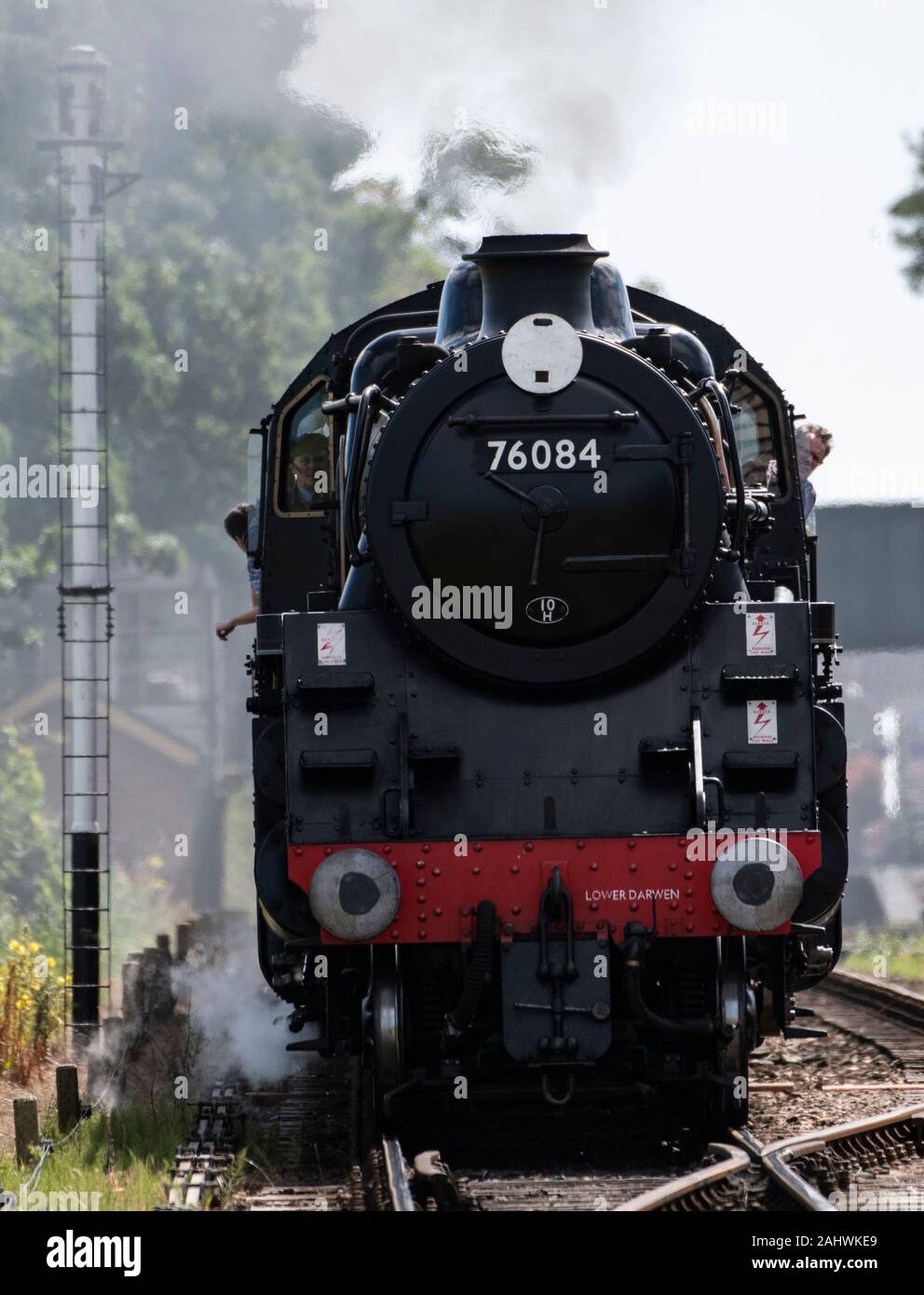 Steam train Sheringham Norfolk England Stock Photo - Alamy