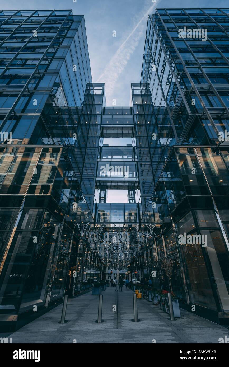 Modern architecture at CityCenterDC, in Washington, DC Stock Photo - Alamy