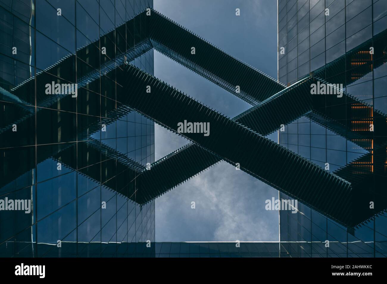 Modern architecture at Midtown Center in Washington, DC Stock Photo - Alamy