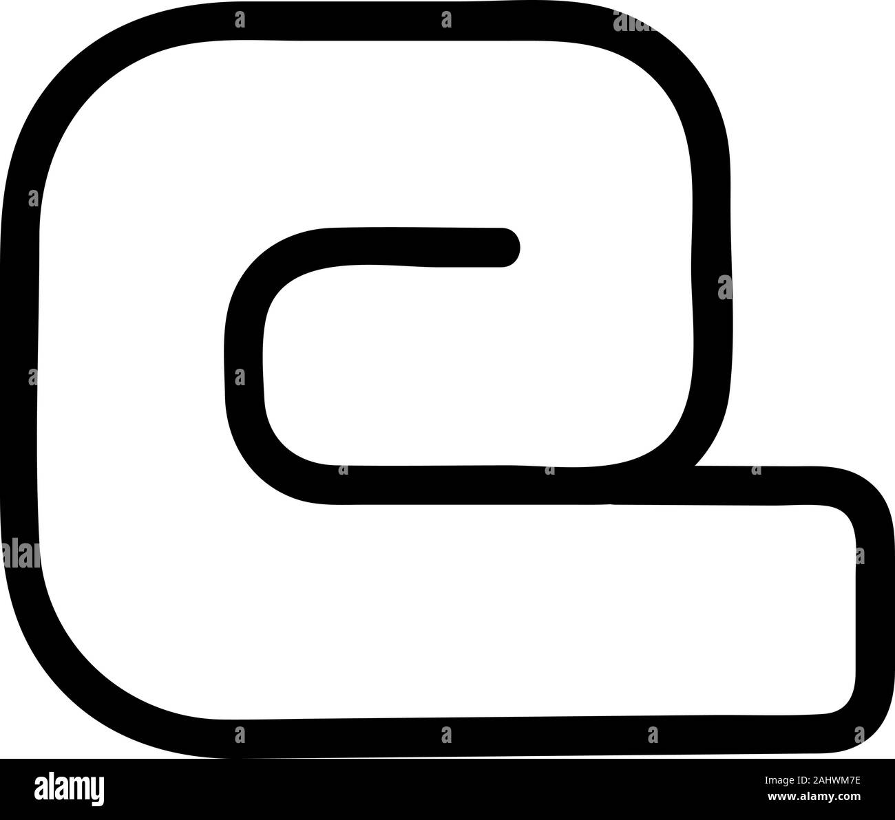 Roll icon vector. Isolated contour symbol illustration Stock Vector ...