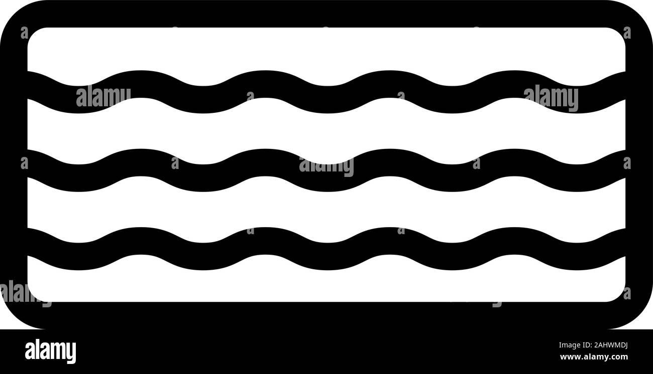 The composition of the latex icon vector. Isolated contour symbol ...