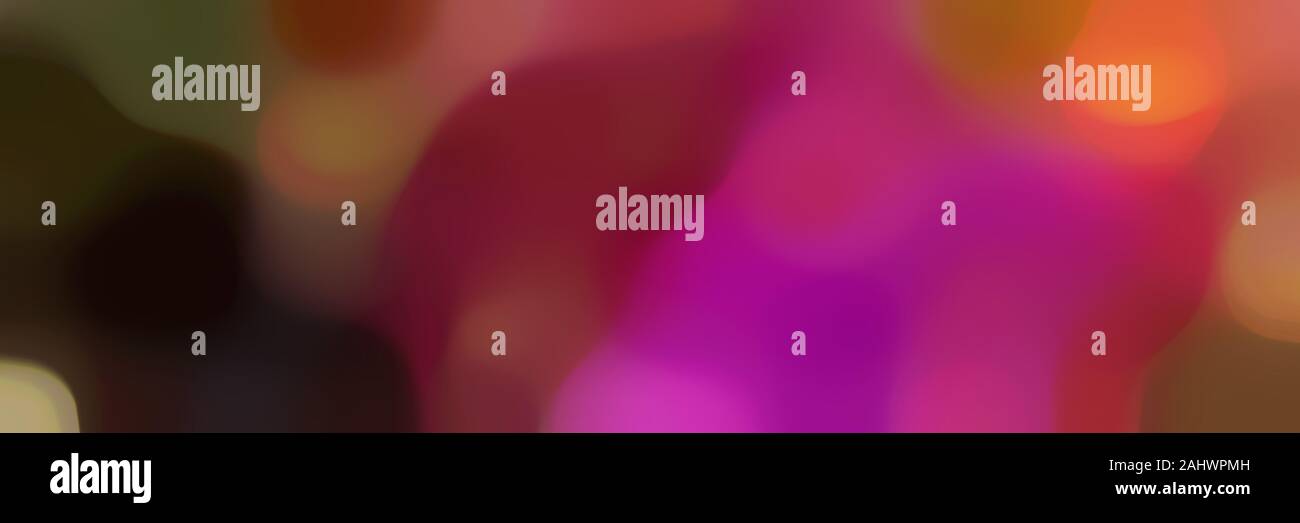blurred horizontal background with dark moderate pink, very dark green ...