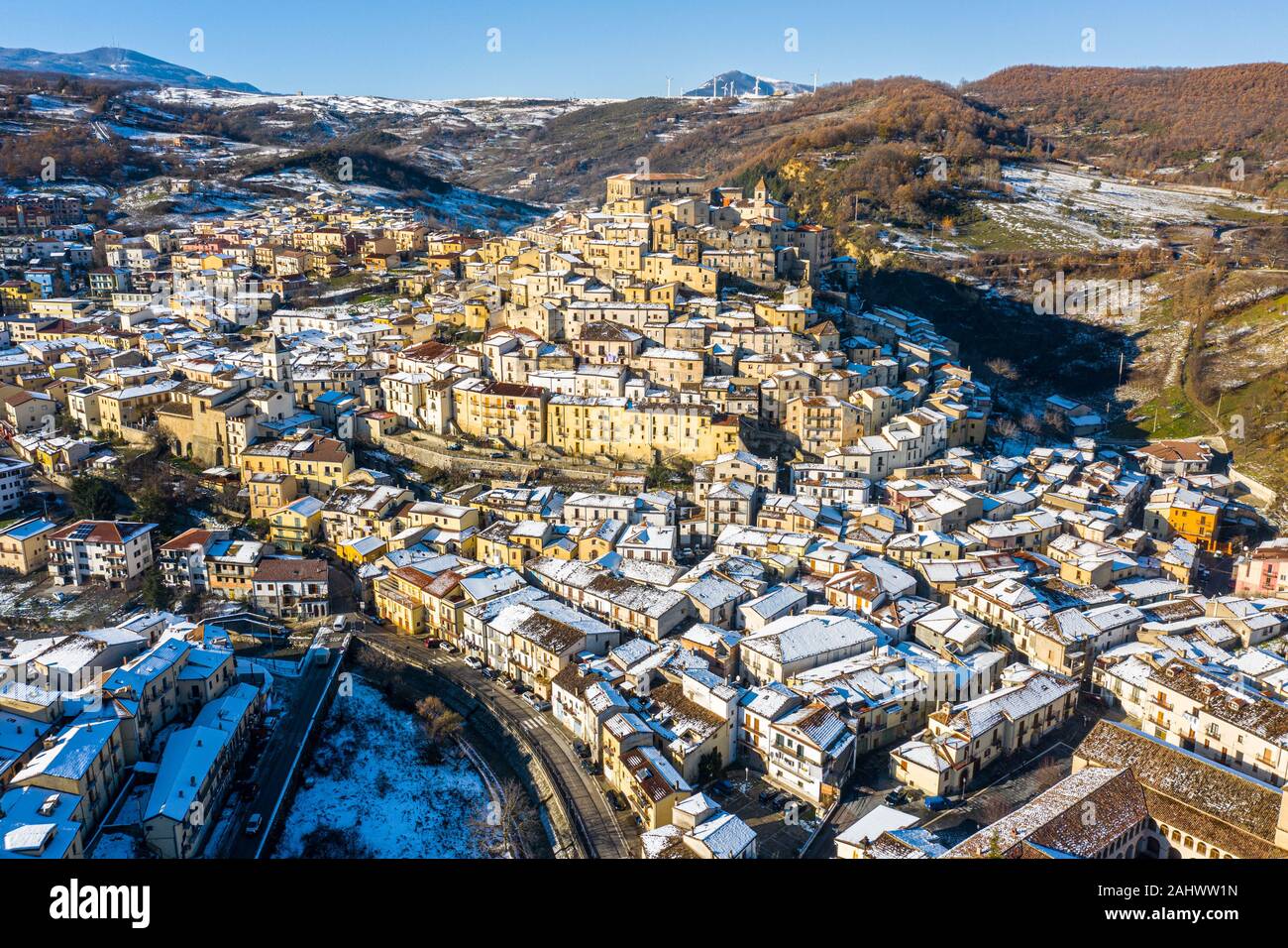 Calvello, Province of Potenza, Italy Stock Photo - Alamy