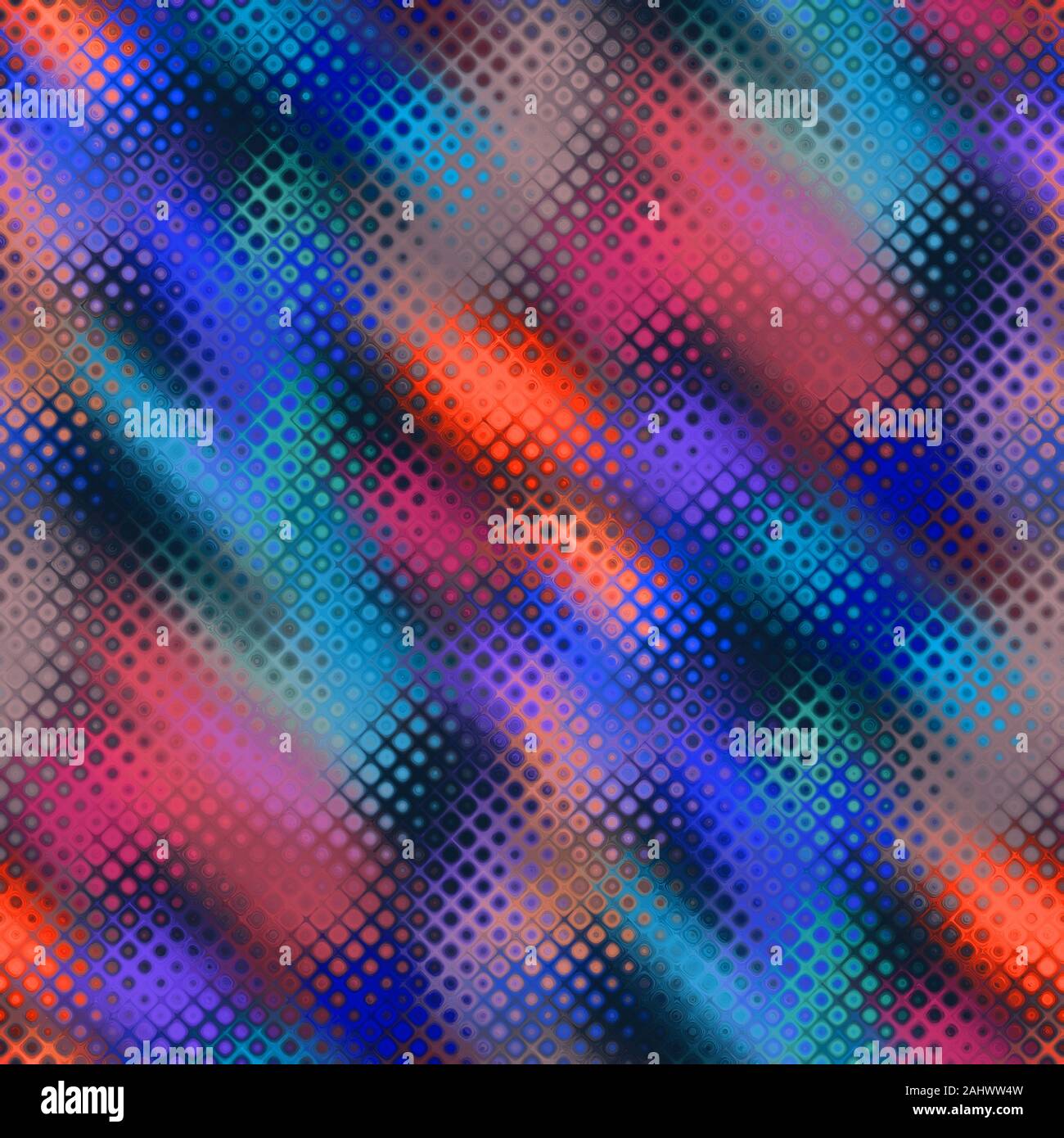 Techo Futuristic Color Bright Pattern Motif Swatch Stock Photo - Alamy