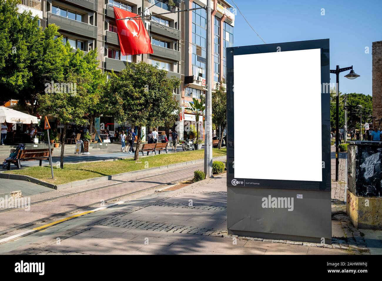 Advertising pylon hi-res stock photography and images - Alamy