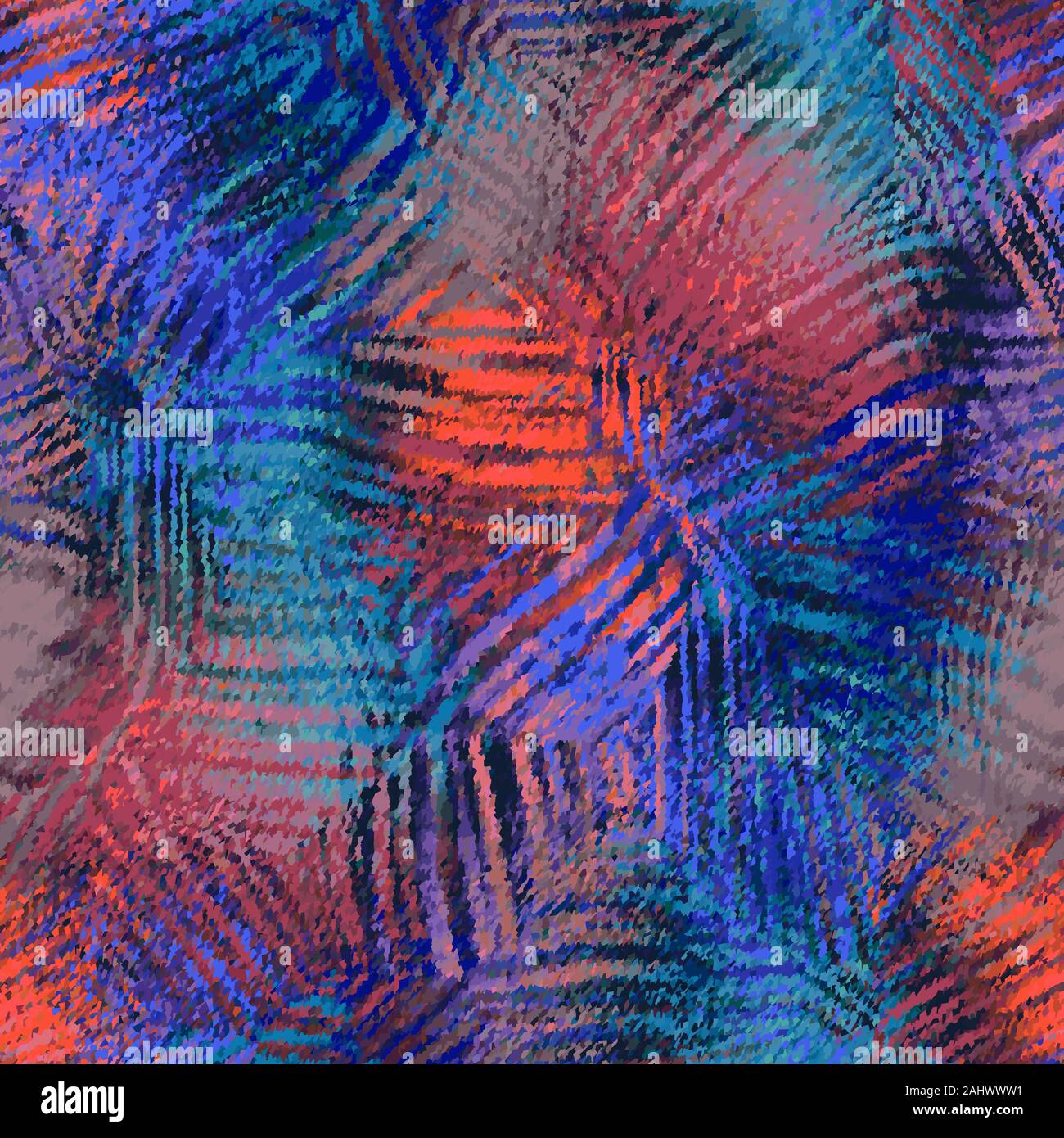 Stained Glass Refracted Light Pattern Motif Swatch Stock Vector Image ...