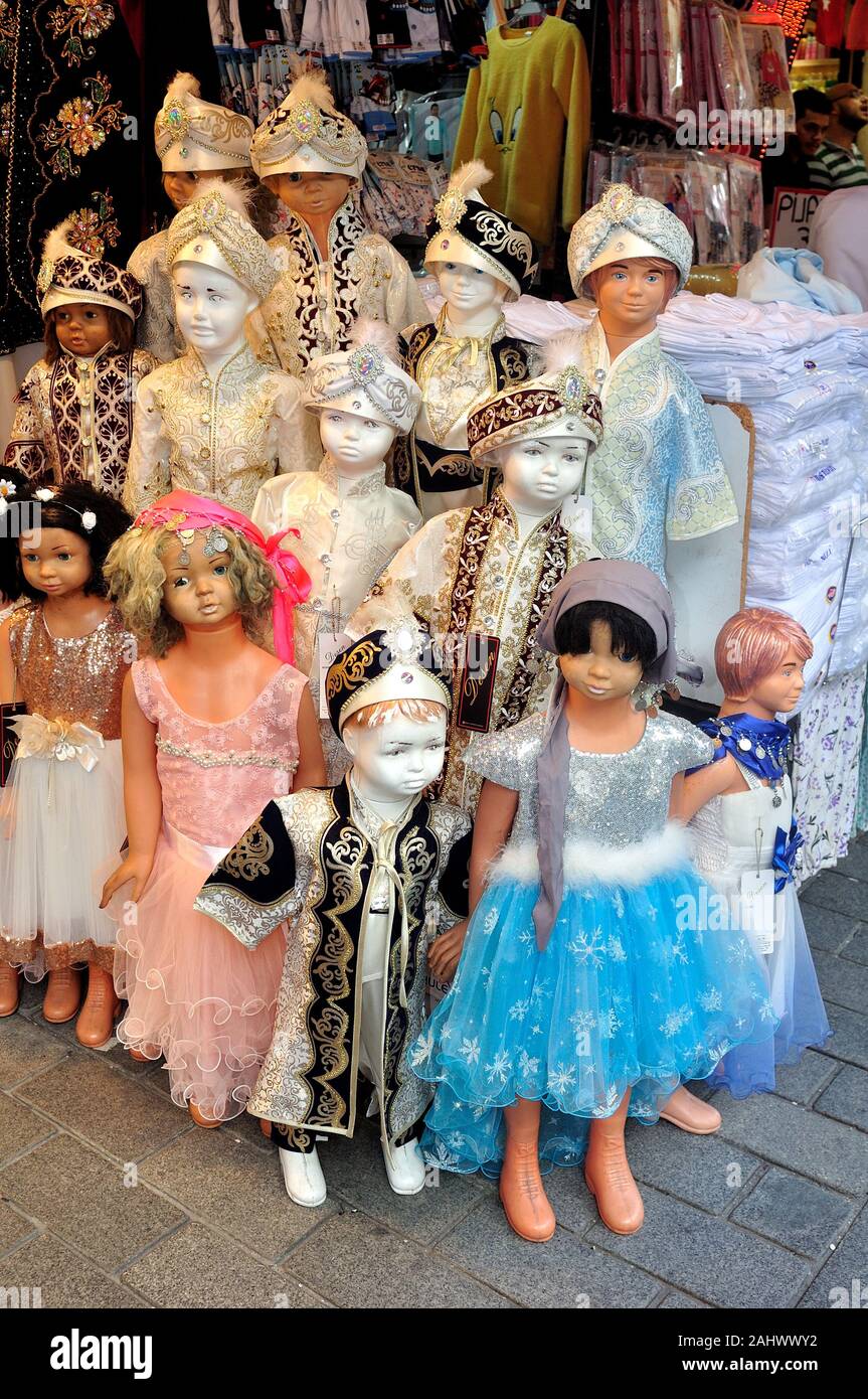 Costume for the circumcision ceremony - Grand Bazaar in ISTAMBUL ...