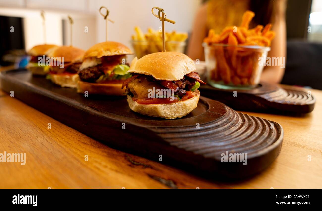 Small Burger High Resolution Stock Photography and Images - Alamy
