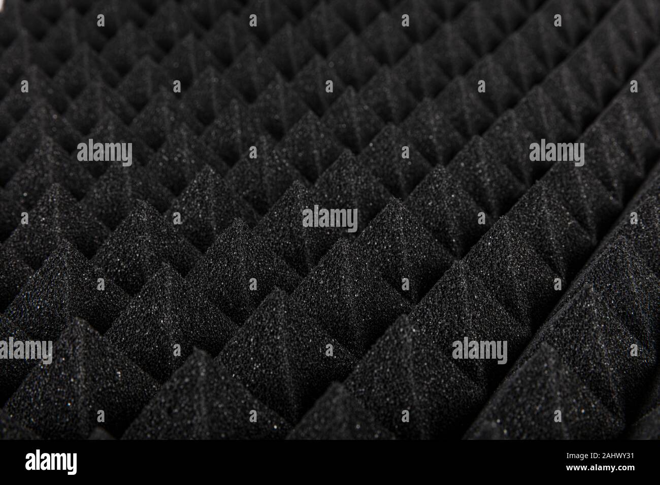 Acoustic sponge - Acoustic foam - fire retardant 50 dns Pyramid Sponge ...