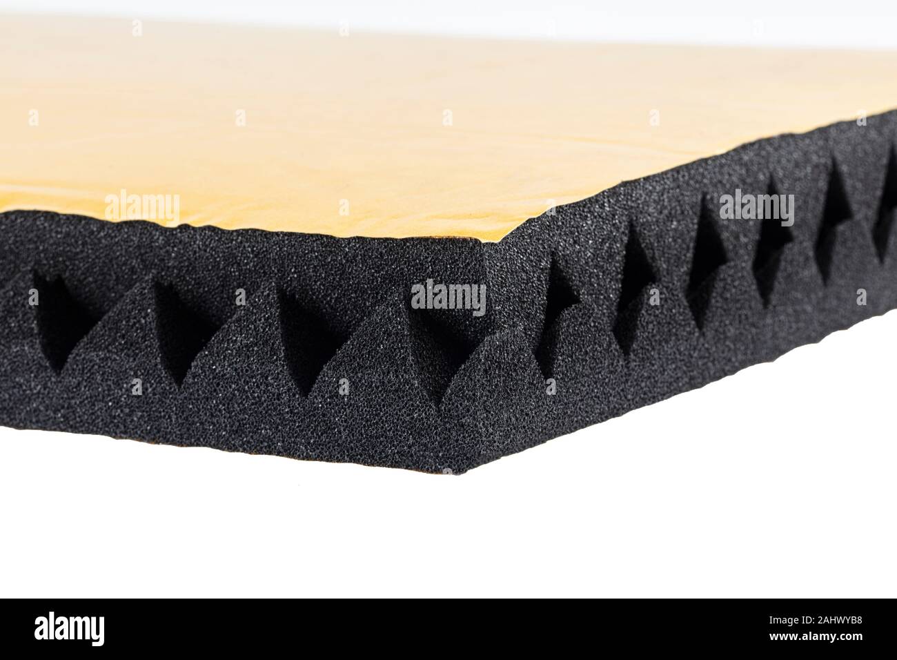 Acoustic sponge - Acoustic foam - fire retardant 50 dns Pyramid Sponge ...