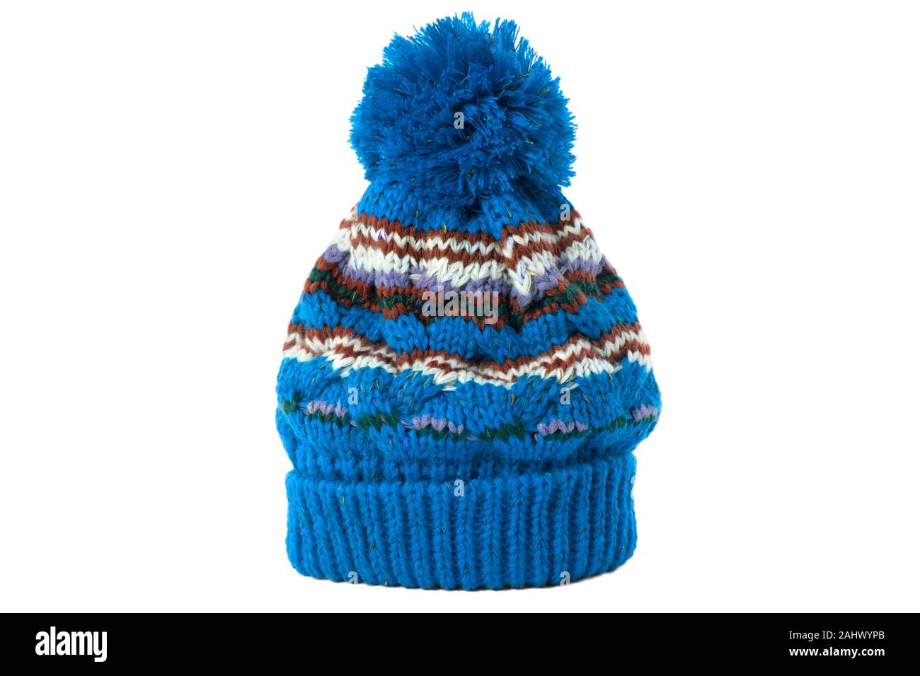 Blue knit hat hi-res stock photography and images - Alamy