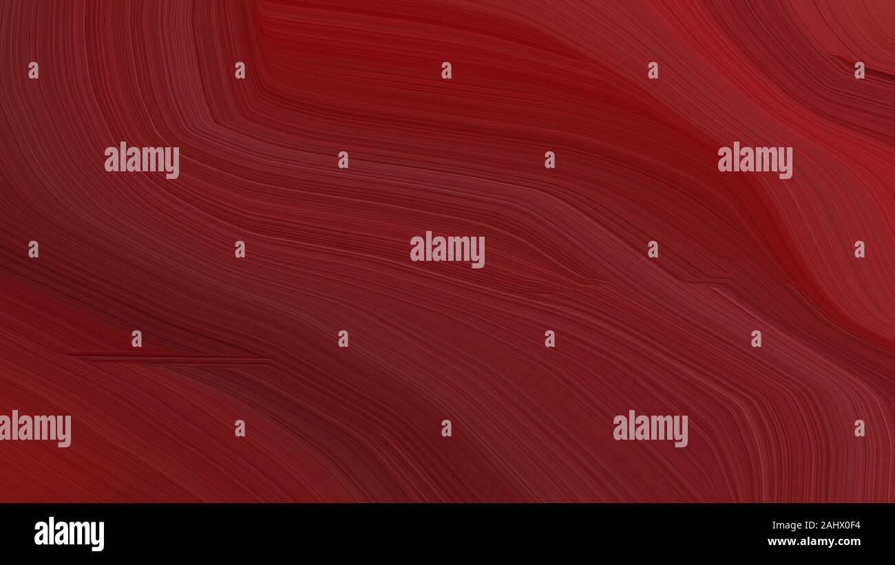 simple elegant modern soft swirl waves background design with dark red ...