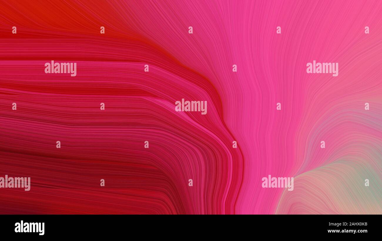 simple elegant contemporary waves design with firebrick, rosy brown and ...