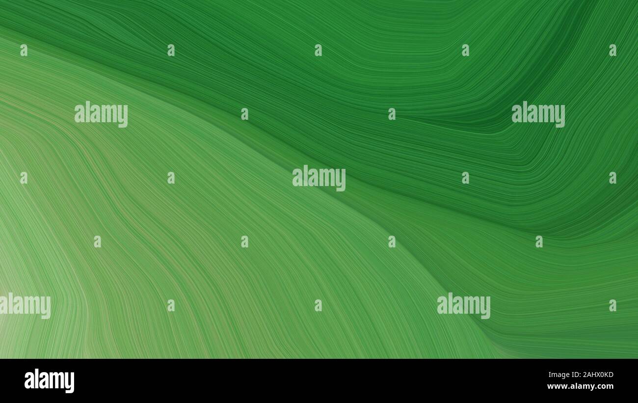 simple colorful modern soft curvy waves background illustration with ...