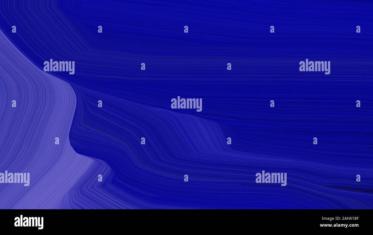 simple elegant abstract waves design with dark blue, slate blue and ...