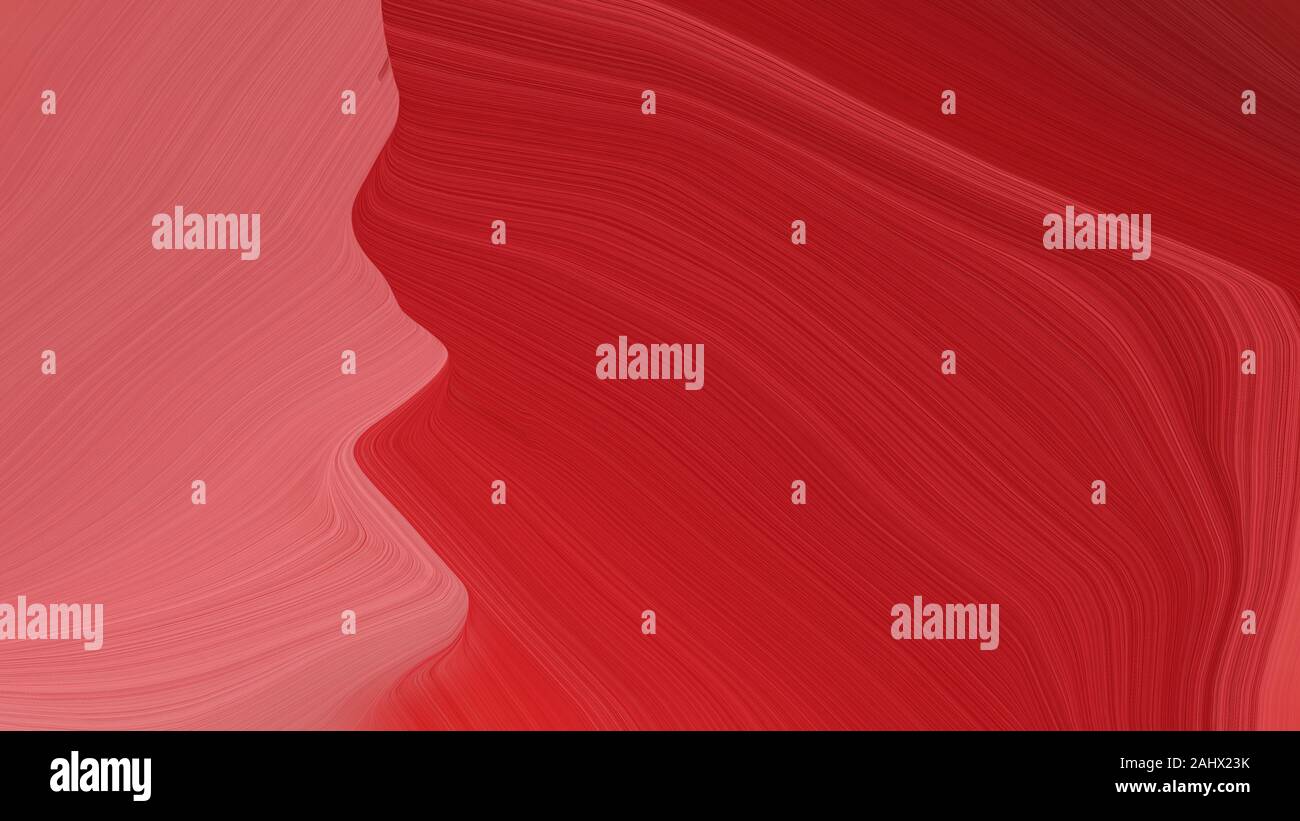 simple elegant curvy background design with firebrick, indian red and ...